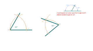 Ejercicio Construcció d'un angle de 60º