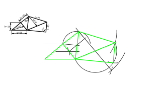 Ejercicio exercici de construcció de triangles