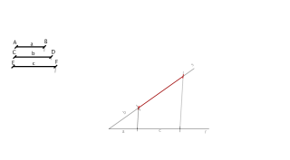 Ejercicio 7. Cuarta proporcional