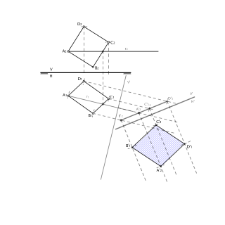 Practice problem Ejercicios diédrico basicos