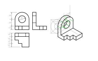 Mongge, el portal de ejercicios interactivos de Dibujo Técnico