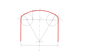 Practice problem el·lipse coneixent el quadrilàter que la conté.