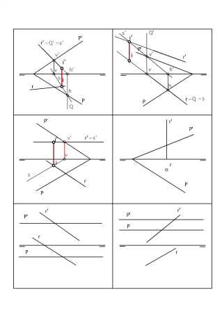 Ejercicio INTERSECCIONES RECTA Y PLANO