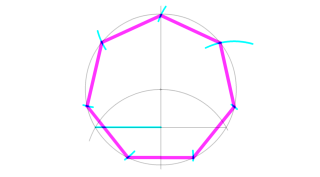 Ejercicio heptagono regular