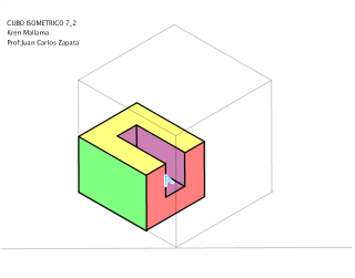 Ejercicio CUBO ISOMETRICO #2
